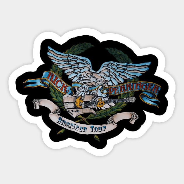 1982 Signed Rick Derringer - Rick Derringer Autograph - Sticker | TeePublic