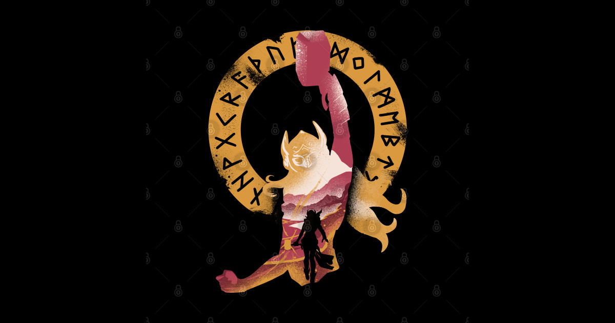 Lady Thunder - Thunder - Sticker | TeePublic