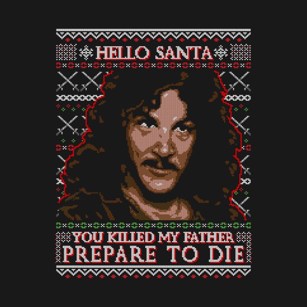 Santa the Six Fingered Man - Ugly Sweater - T-Shirt | TeePublic
