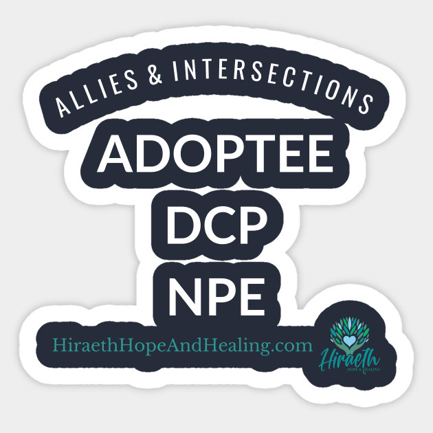 Allies and Intersection - Adoption - Sticker | TeePublic
