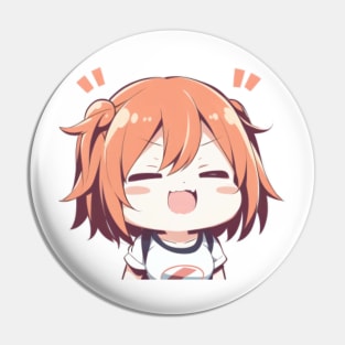 Anime Chibi Girl Pins and Buttons for Sale | TeePublic