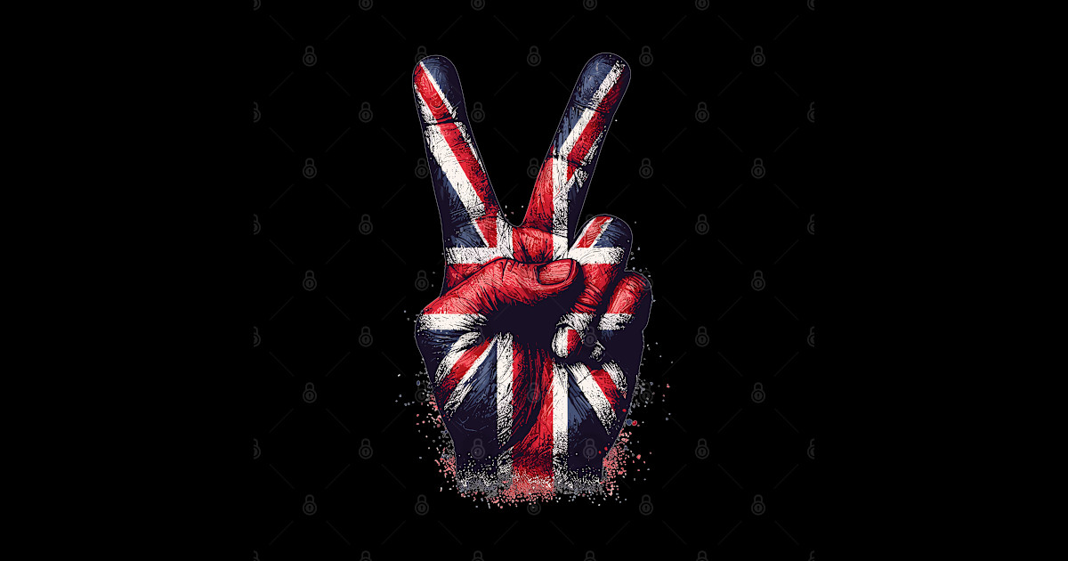 Uk flag - Uk Flag - Sticker | TeePublic