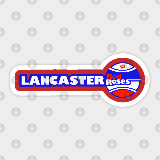 Defunct Lancaster Red Roses Basketball - Pennsylvania - Sticker | TeePublic
