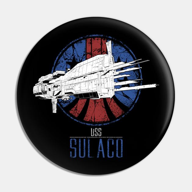 USS SULACO - Aliens Movie - Pin | TeePublic
