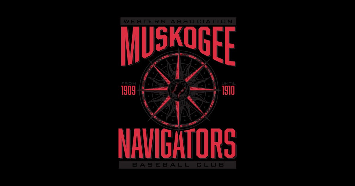 Muskogee Navigators - Defunct Minor League Baseball Teams - Sticker ...