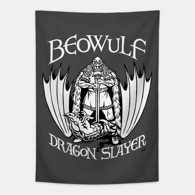 Beowulf: Dragon Slayer - Beowulf - Tapestry | TeePublic
