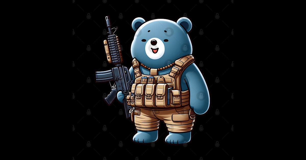 Tactical Bears - Tactical - Sticker | TeePublic