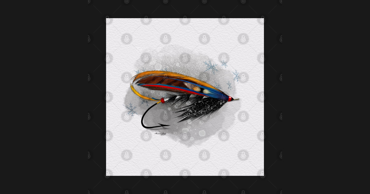 No.55 Black Doctor - Fly Fishing - T-Shirt | TeePublic