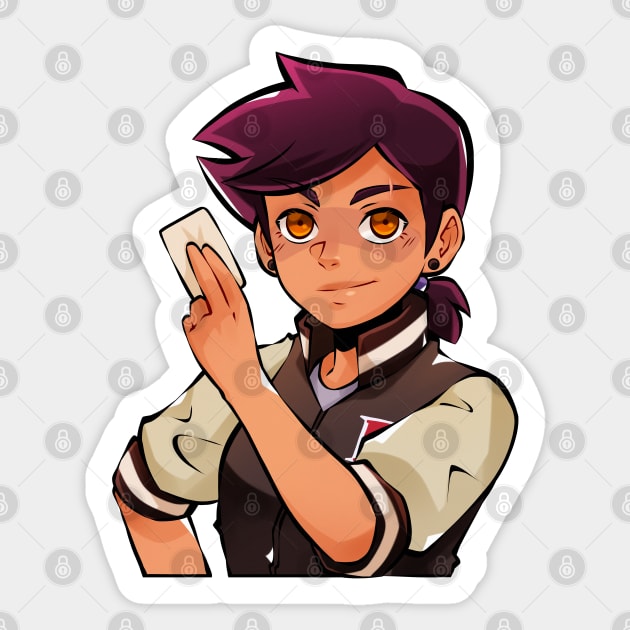 Luz Noceda, The Owl House - Night Light - Sticker | TeePublic