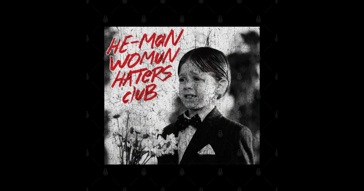 He-Man Woman Haters Club vintage - He Man Funny - Sticker | TeePublic