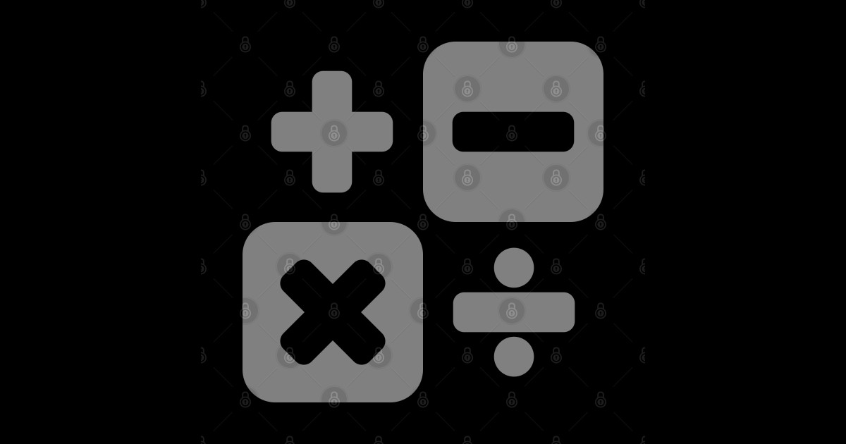 Math Symbols - Math - Sticker | TeePublic