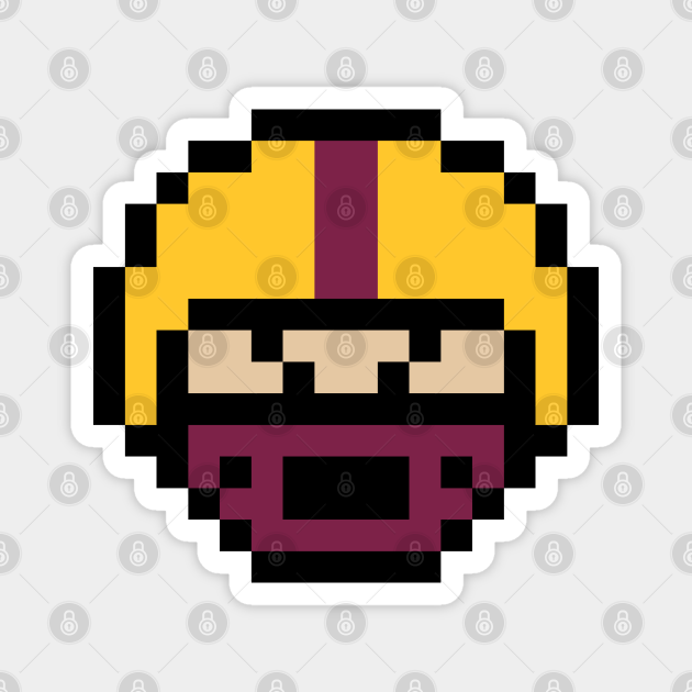 8-Bit Helmet - Arizona - Football - Magnet | TeePublic