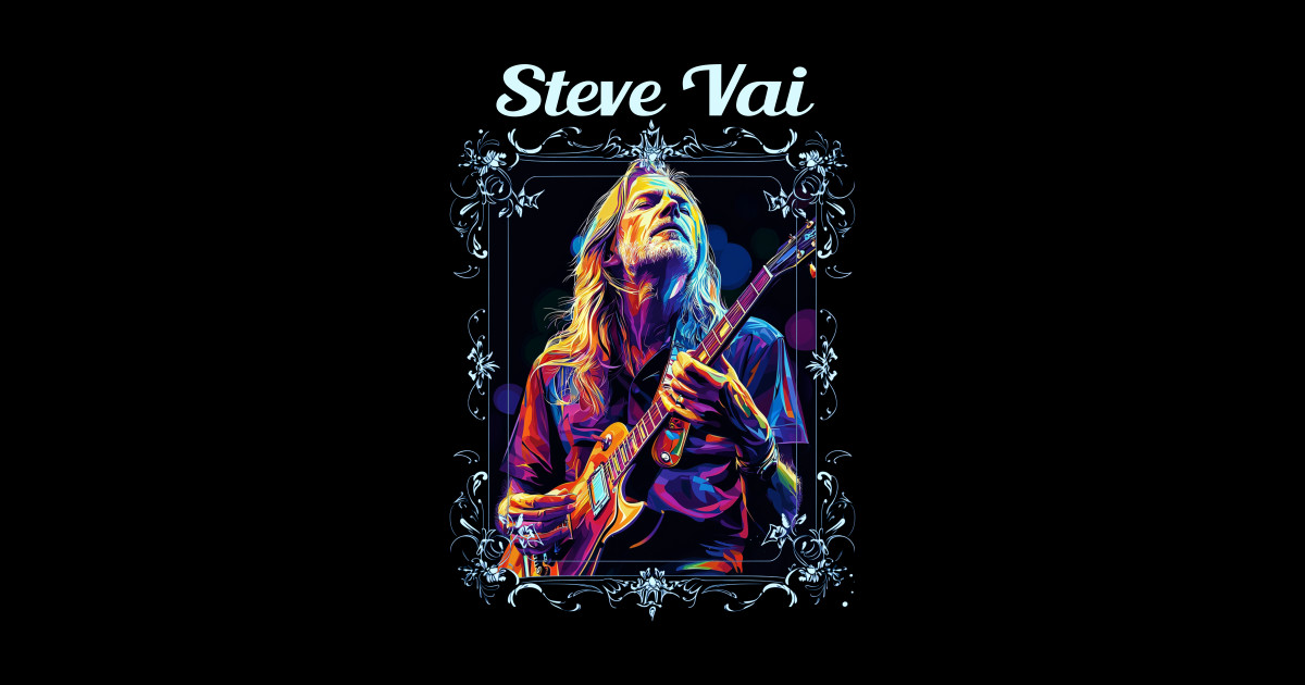 STEVE VAI MUSICIAN FAN ART - Steve Vai Musician Fan Art - Sticker ...