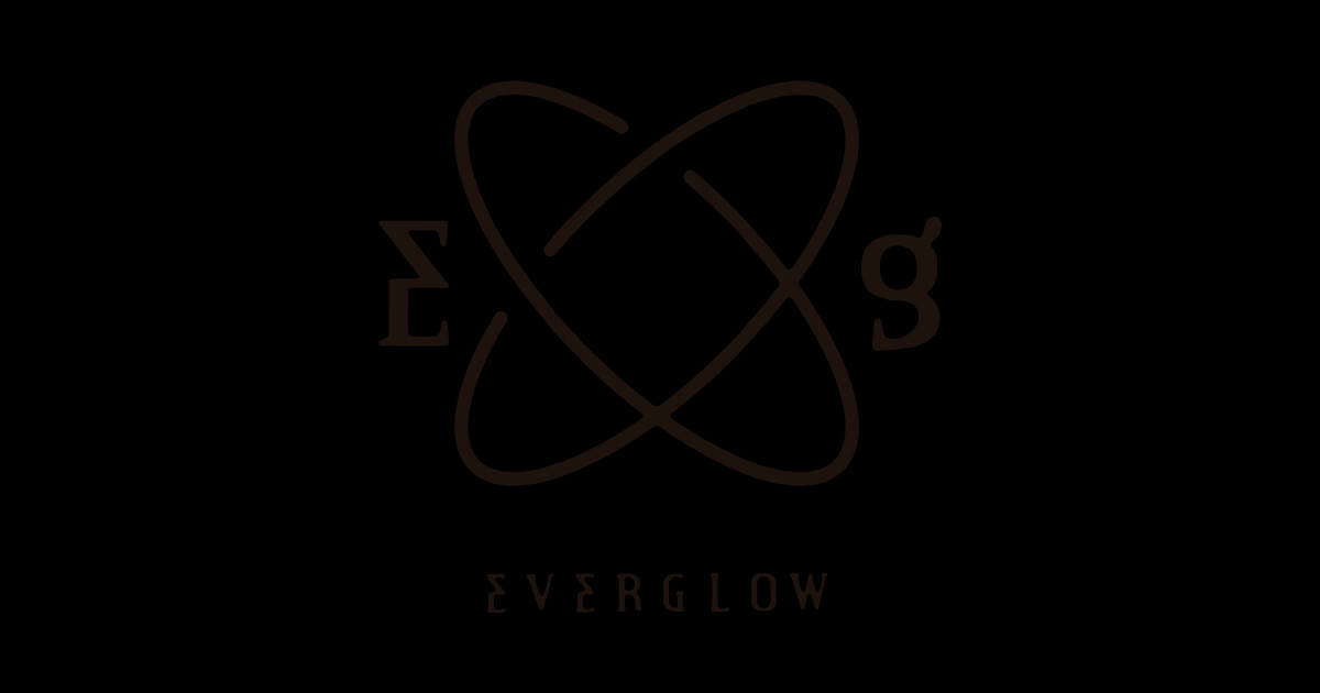 EVERGLOW LOGO - Ebeogeullou - Sticker | TeePublic