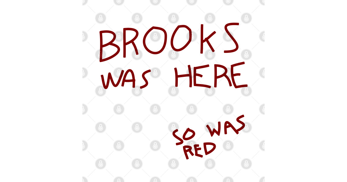 So Was Red - Shawshank Redemption - T-Shirt | TeePublic