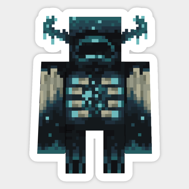 Creeping Warden - Minecraft - Sticker | TeePublic