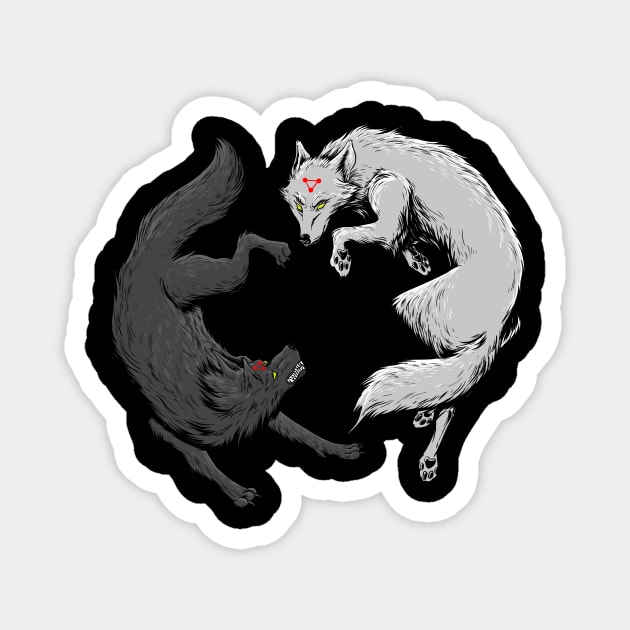 divine dogs - Divine Dogs - Magnet | TeePublic