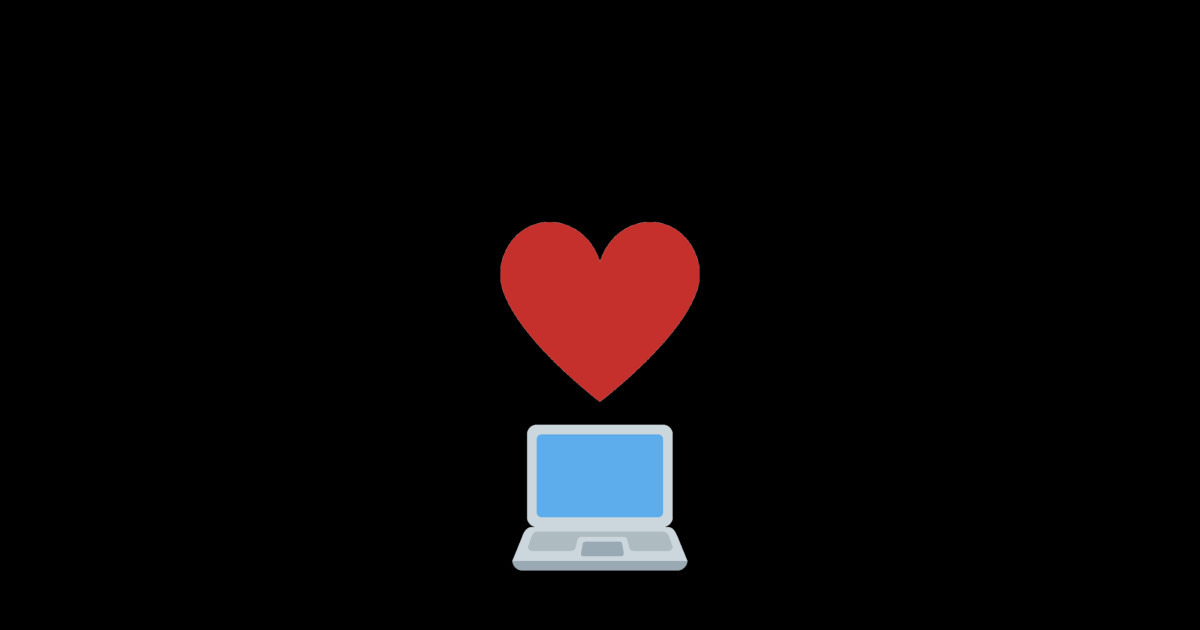 I love computers - Technology - Sticker | TeePublic