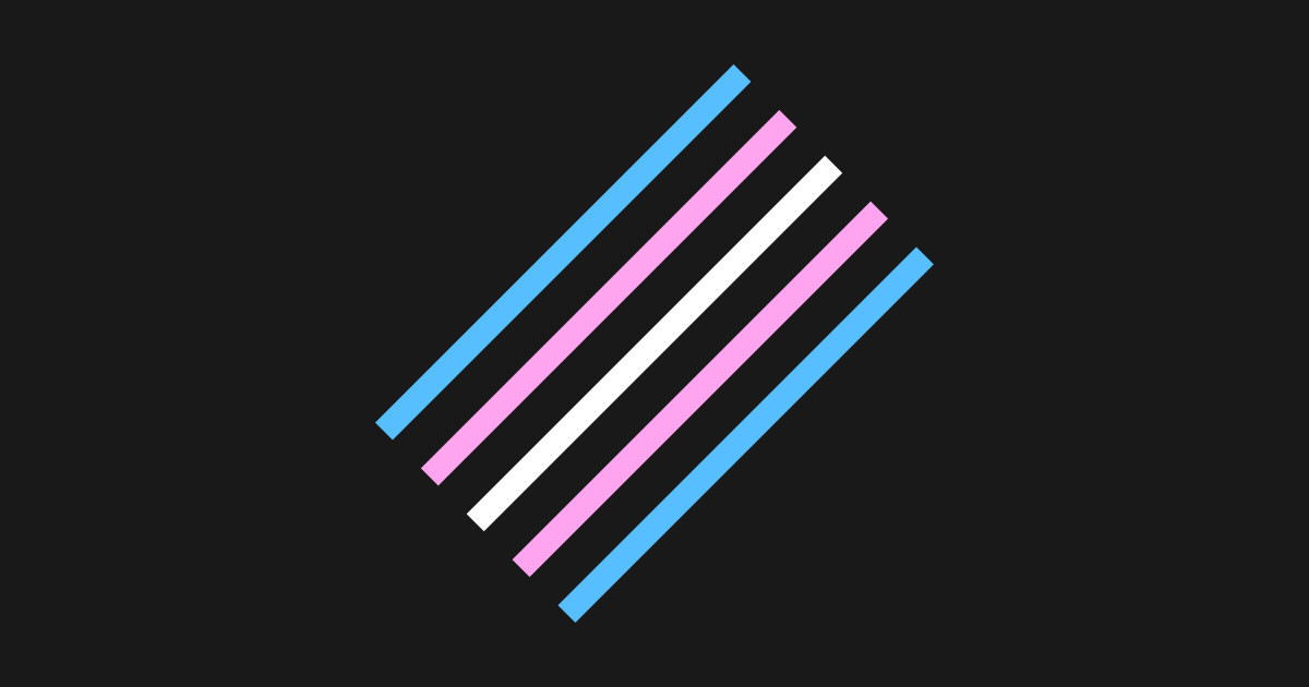 Trans Pride Stripes - Transgender Pride - T-Shirt | TeePublic