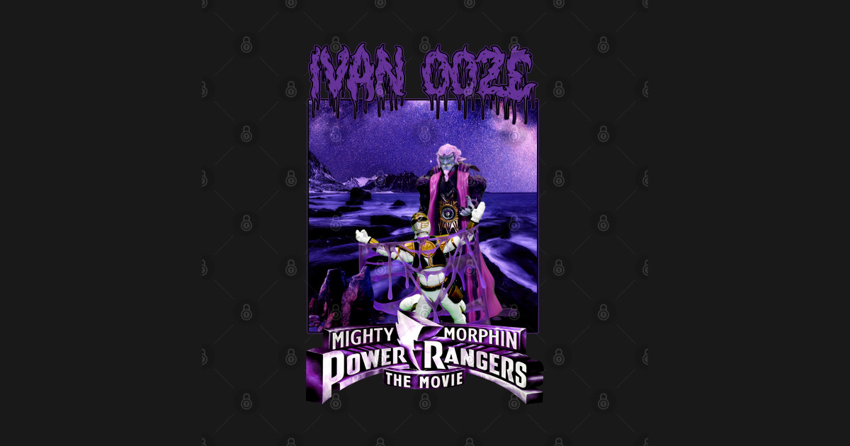 Ivan Ooze - MMPR The Movie - Mighty Morphin Power Rangers - T-Shirt ...