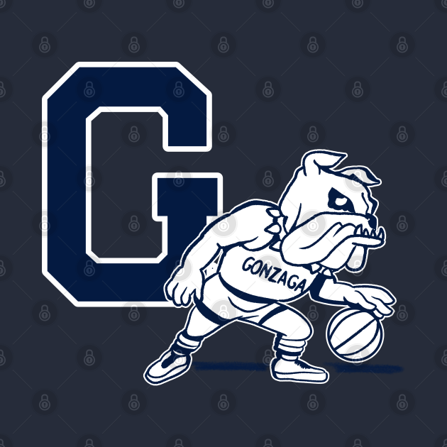 Vintage Gonzaga Basketball mascot - Zags - T-Shirt | TeePublic