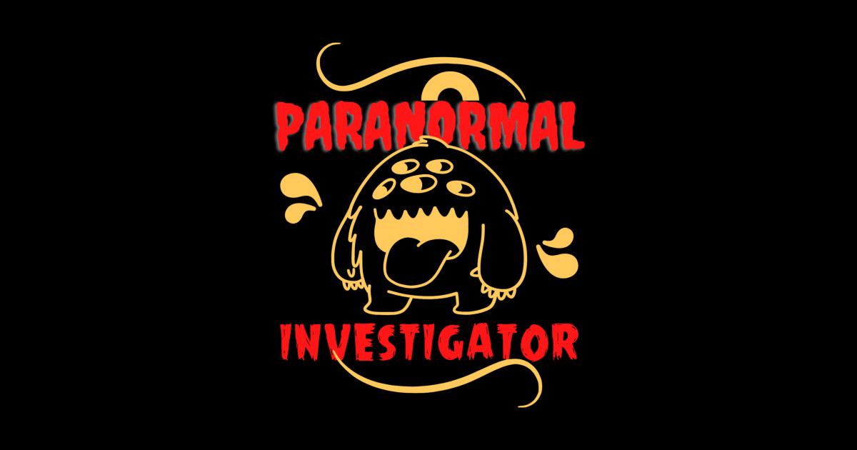 Paranormal Investigator Apparel - Paranormal Investigator - Sticker ...