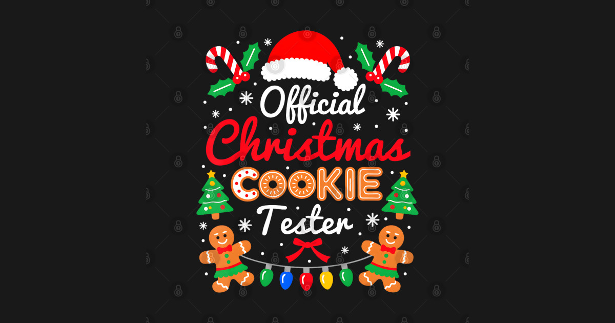 Cookie Tester Taster Baking Crew Toddle - Christmas Cookie Tester - T ...