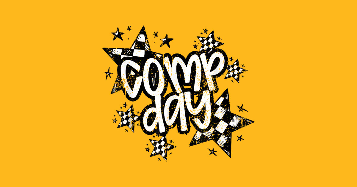 Cute Comp Day Cheer Comp Season Cheerleading Competition Day retro ...