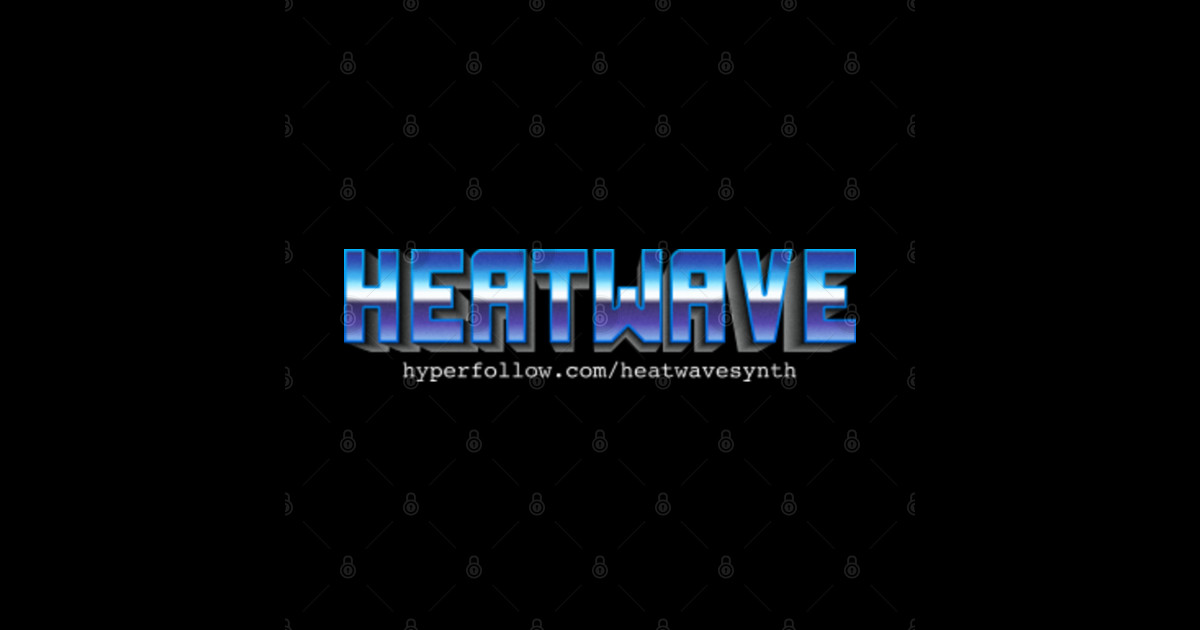 HEATWAVE 2023 LOGO #2 - Music - Sticker | TeePublic