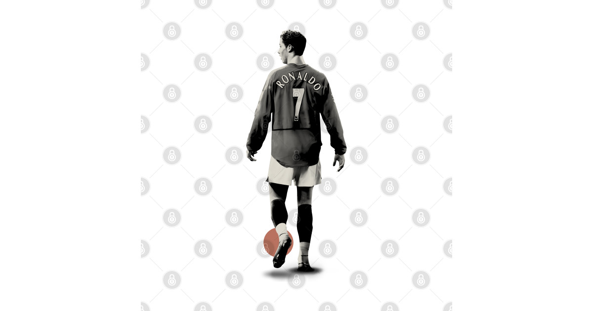 Cristiano Ronaldo CR7 Minimalist - Cristiano Ronaldo - T-Shirt | TeePublic