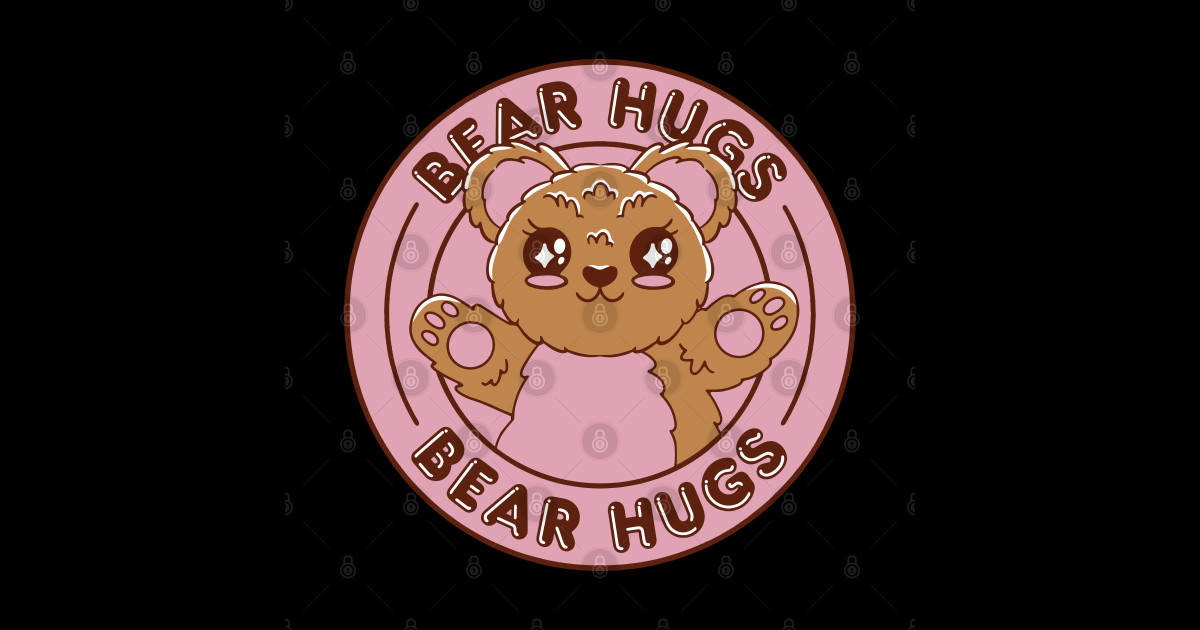 Bear Hugs - Bear Hug - Sticker | TeePublic
