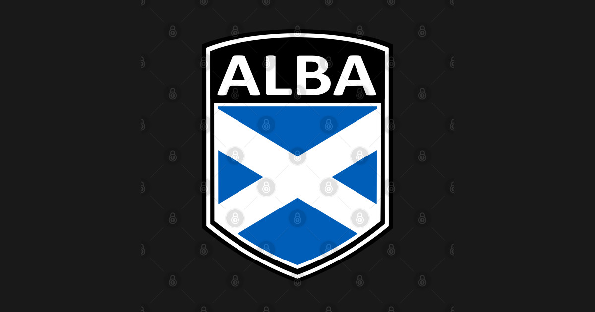 Flag Shield - Alba - Alba - T-Shirt | TeePublic