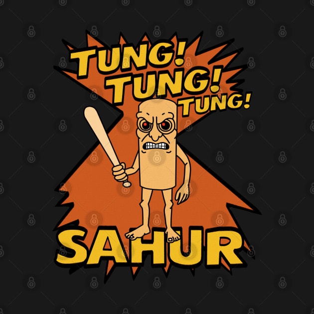 Tung Tung Tung Sahur - Tung Tung Tung Sahur - T-Shirt | TeePublic