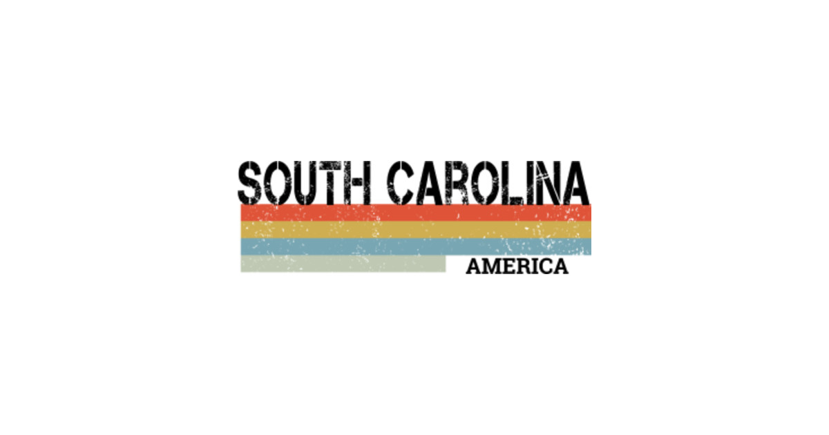 Cool South Carolina State Retro Vintage Stripes - South Carolina ...