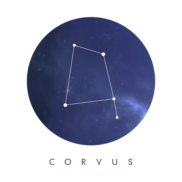 Corvus Constellation - Corvus - T-Shirt | TeePublic
