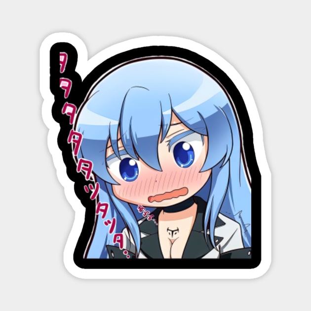 Akame Ga Kill Chibi Funny Esdeath Akame Ga Kill Chibi Funny Esdeath Magnet Teepublic
