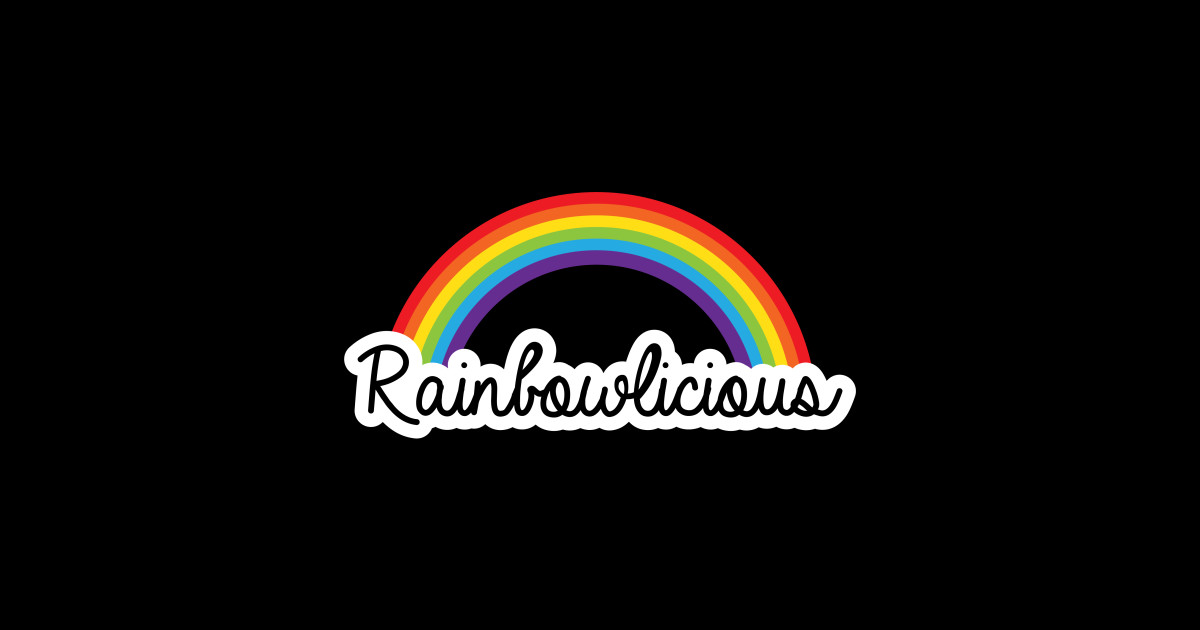 Rainbowlicious LGBT Pride - Lgbt - Sticker | TeePublic
