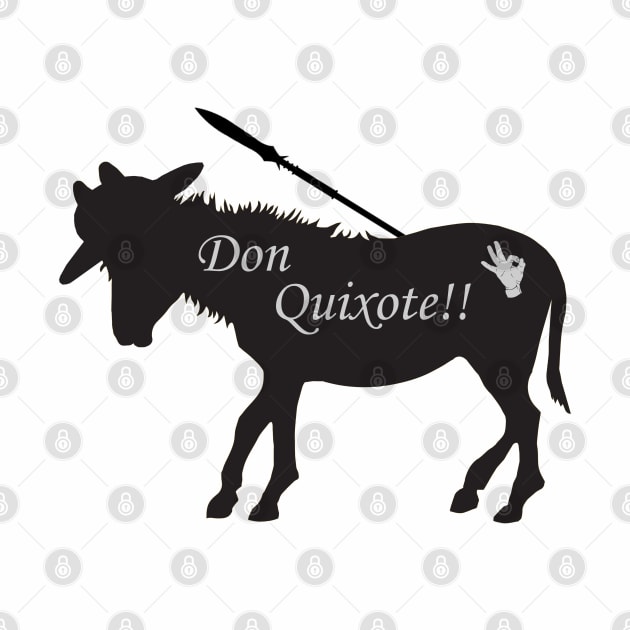 Don Quixote Buckwheat Otay Donkey MUTCD Sign - Don Quixote - Hat ...