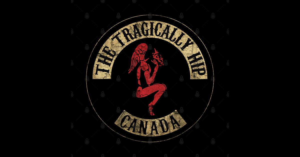Vintage Logo - The Tragically Hip Canada - Vintage - Sticker | TeePublic