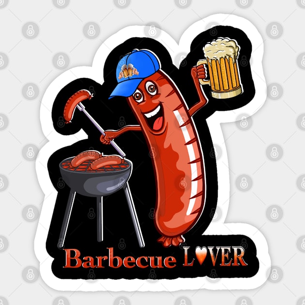 Grill master Barbecue - Grill Master Barbecue - Sticker | TeePublic