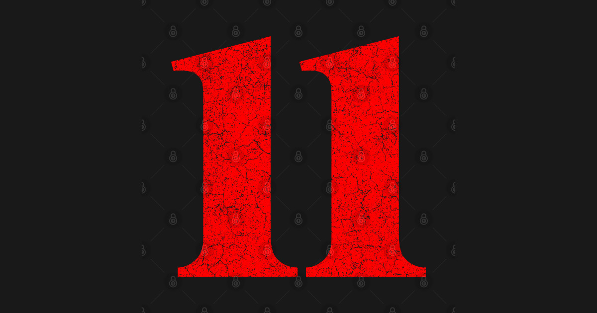 Number Eleven 11 - Stranger Things - Sticker | TeePublic