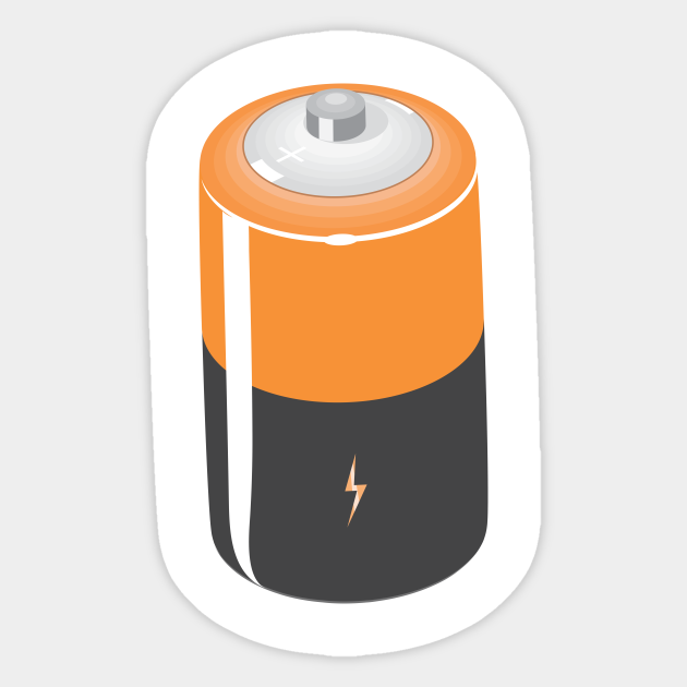 Battery - Battery - Sticker | TeePublic
