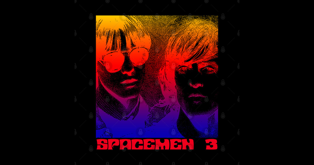 Spacemen 3 /// Psychedelic Fan Art Design - Spacemen 3 - Sticker ...