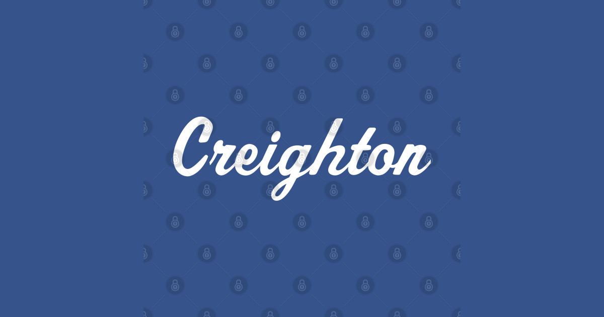 Creighton Blue Jay Retro Script - Creighton - T-Shirt | TeePublic