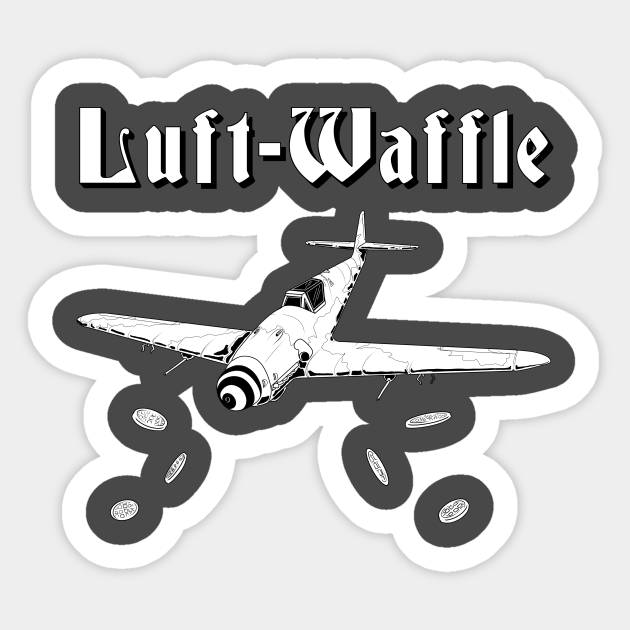 Luft-waffle - Battlefield - Sticker | TeePublic