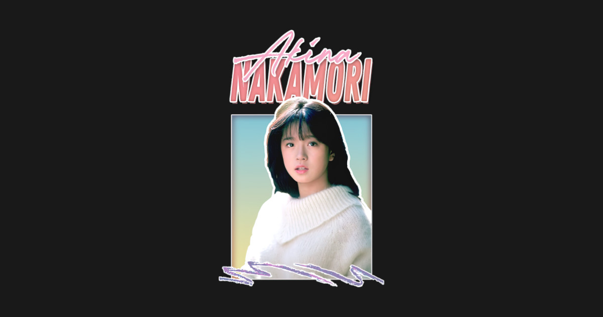Akina Nakamori – Retro J-Pop Idol Fan Art - Akina Nakamori - T-Shirt | TeePublic