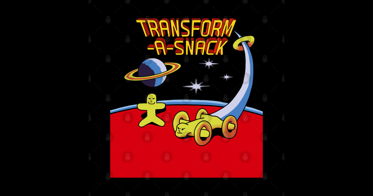 Transform-a-snack - Spicy - Transform A Snack - Sticker | TeePublic