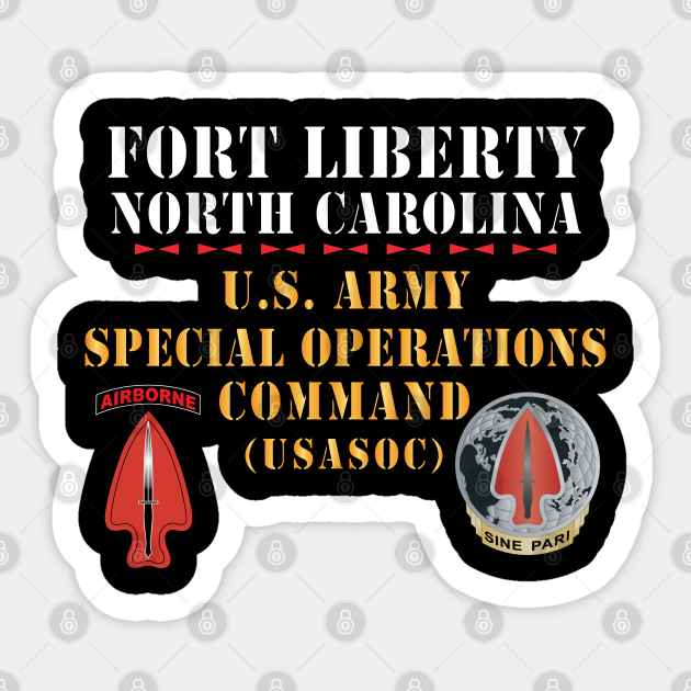 Fort Liberty North Carolina - US Army Special Operations Command ...