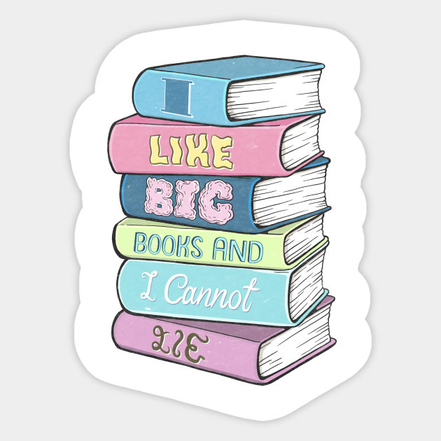 Books - Books - Sticker | TeePublic