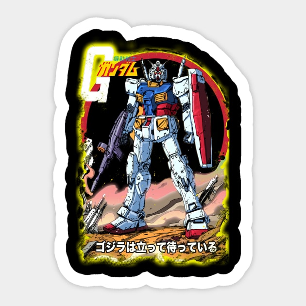 Big Classic Mecha - Big Robot - Sticker | TeePublic